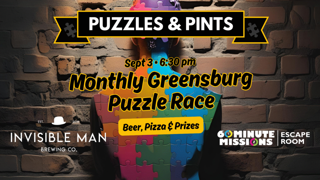 Puzzles & Pints at Invisible Man Brewing: September 2025 - Jigsaw ...